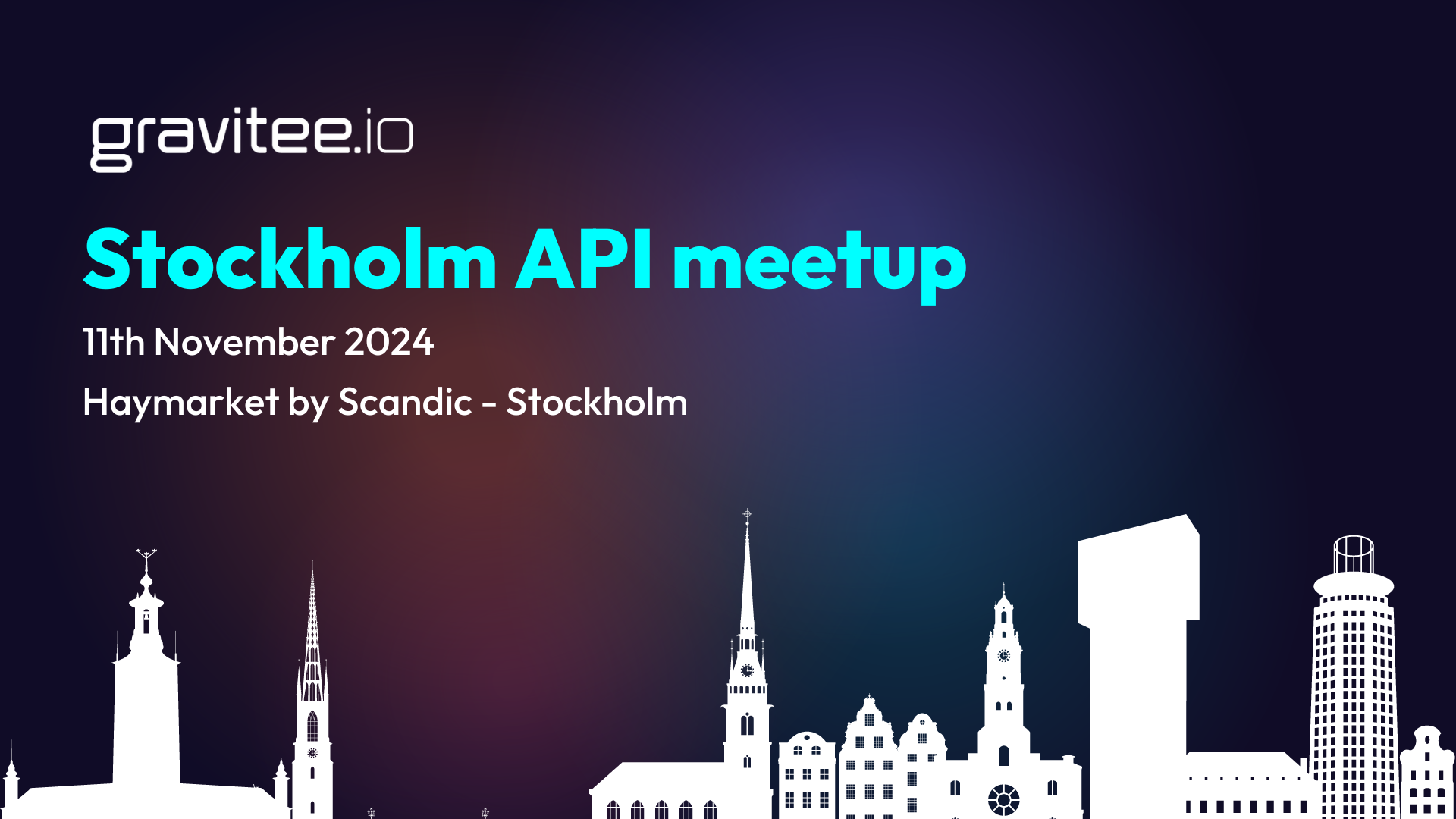 Gravitee Stockholm API Meetup November 11th 2024